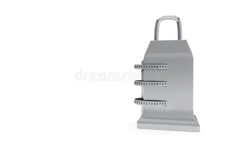 Door to encrypted hallway stock illustration. Illustration of concept ...