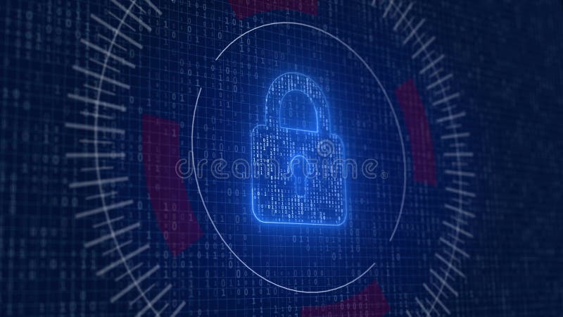 Encrypted Data Cyber Security Data Protection Business Technology ...