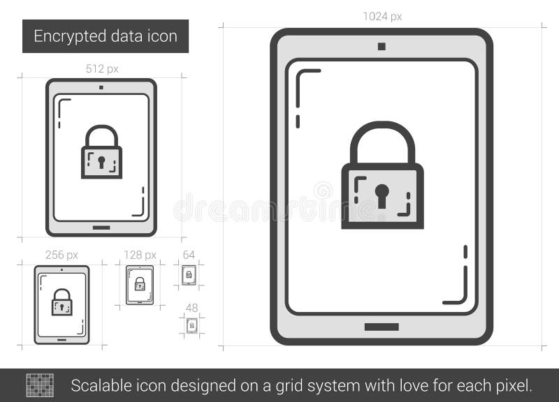 Encrypted Data Cyber Security Logo Design Vector. Algoritm Digital Tech ...