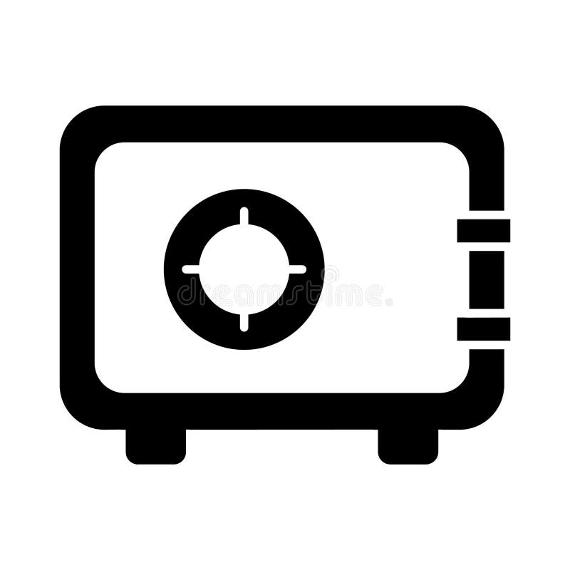 Vault Icon Which Can Easily Modify or Edit Stock Vector - Illustration ...