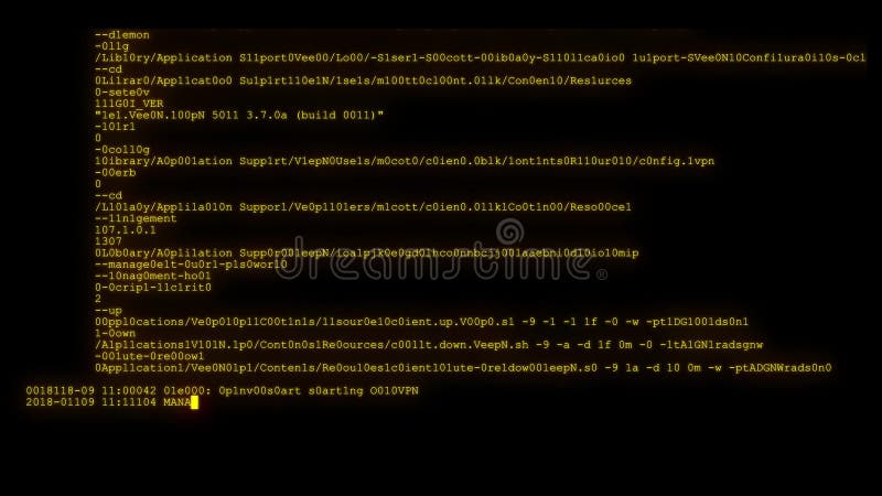 Encrypted Fast Long Scrolling Programming Security Hacking Code Data