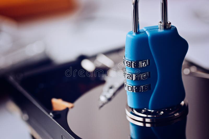 Encrypted hard disk stock image. Image of harddisk, hacker - 108501041