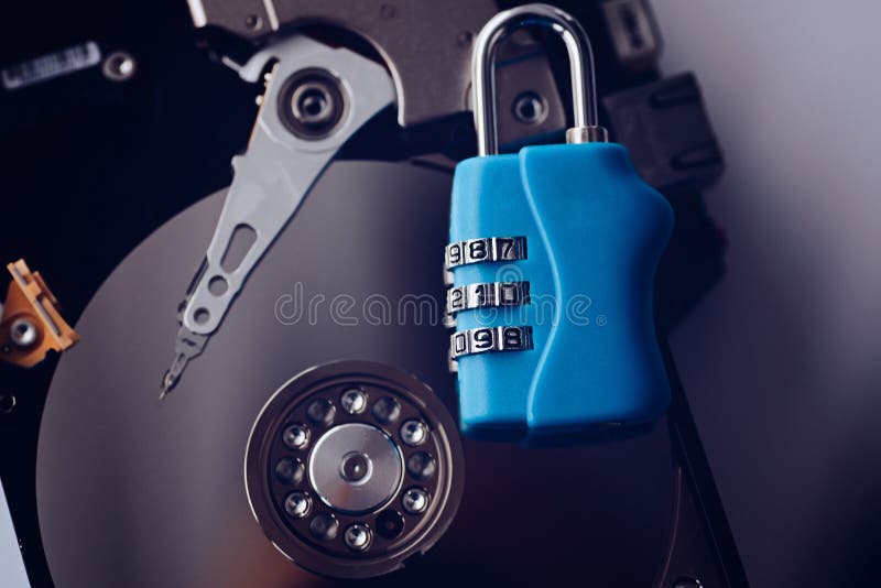 Encrypted hard disk stock image. Image of harddisk, crisis - 108501085