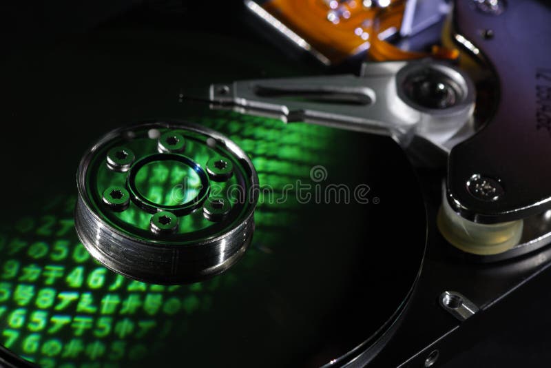Encrypted hard drive stock image. Image of scrutiny, inspection - 35267273