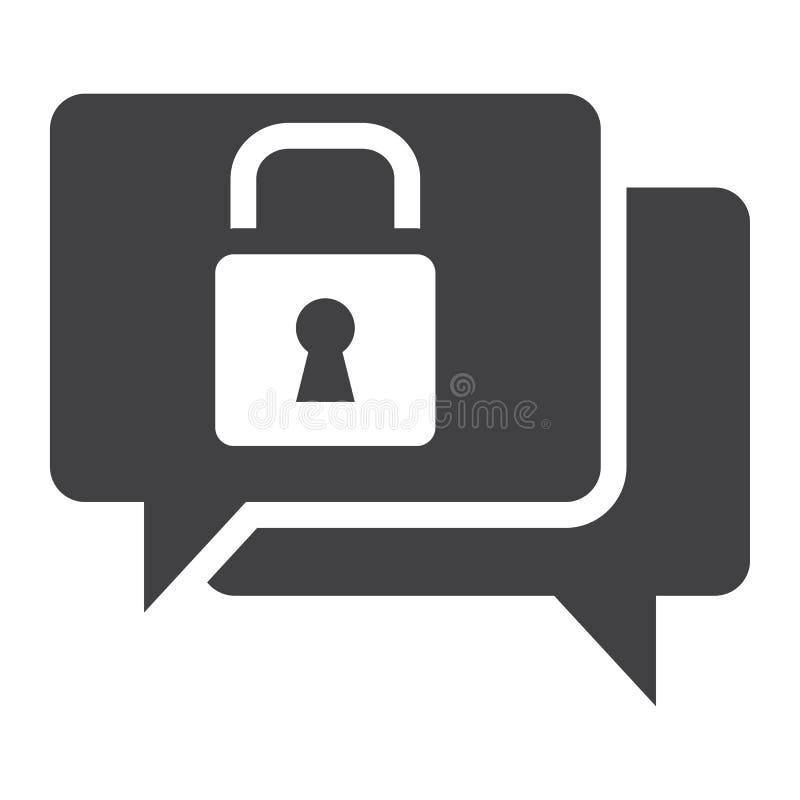 Encrypted Messaging Line Icon, Security Stock Vector - Illustration of ... Encrypted Messaging Line Icon, Security Stock Vector - Illustration of ...
