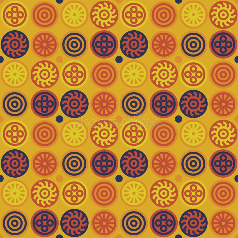 Encrypted Symbols Seamless Pattern Stock Vector - Illustration of ...