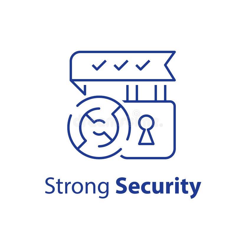 Strong Security Team stock vector. Illustration of group - 67912336