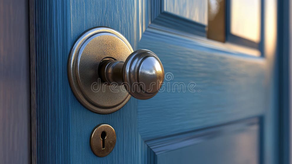 Encryption Door Lock Security Stock Illustration - Illustration of ...