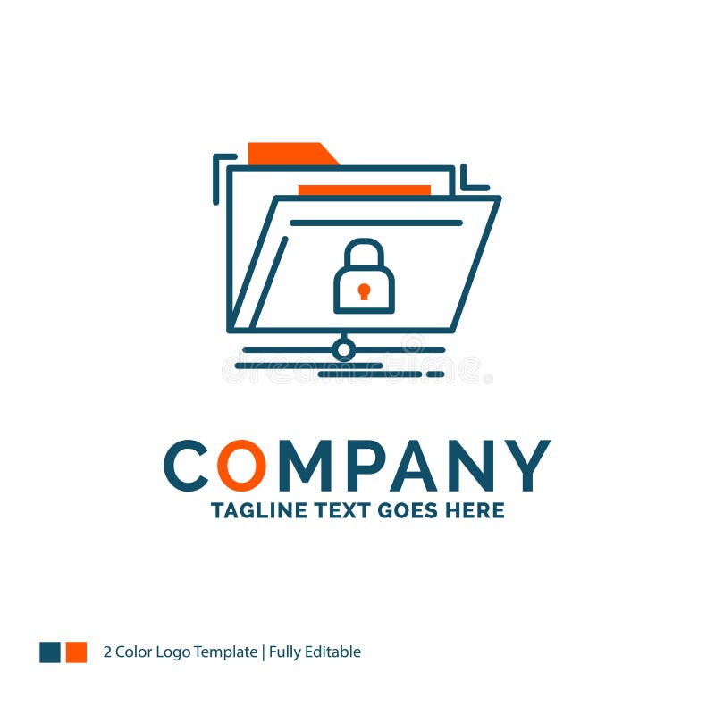 Encryption, Files, Folder, Network, Secure Logo Design. Blue and Stock ... Encryption, Files, Folder, Network, Secure Logo Design. Blue and Stock ...