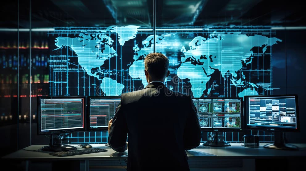 Encryption Information Technology Security Stock Illustration ...