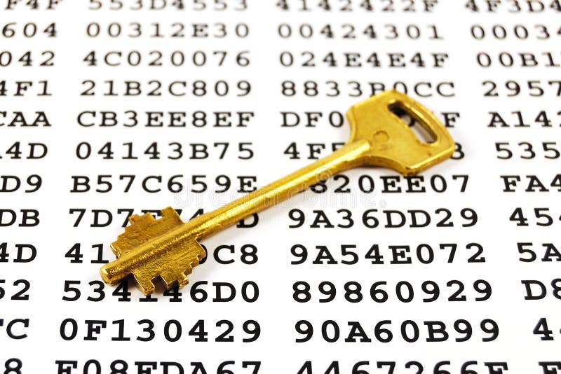 Encryption key stock photo. Image of document, encryption - 8467680