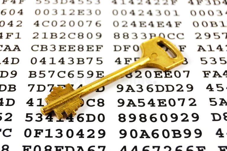 Encryption key stock photo. Image of document, encryption - 8467680