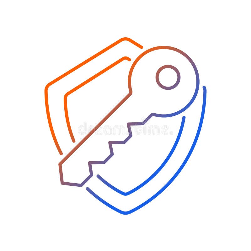 Encryption Key Logo Stock Illustrations – 3,765 Encryption Key Logo ...
