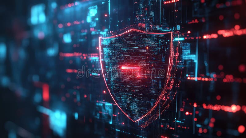 Cybersecurity Breach Shield Stock Illustrations – 3,315 Cybersecurity ...