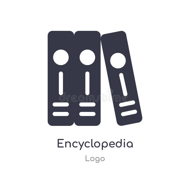 Encyclopedia Icon. Isolated Encyclopedia Icon Vector Illustration from ...