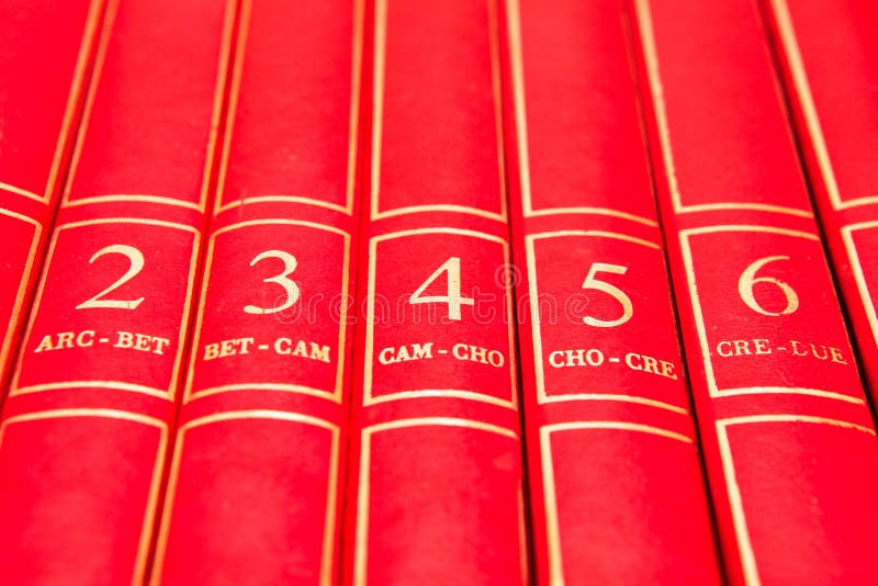 Encyclopedia stock image. Image of medium, bookshelf - 31811589