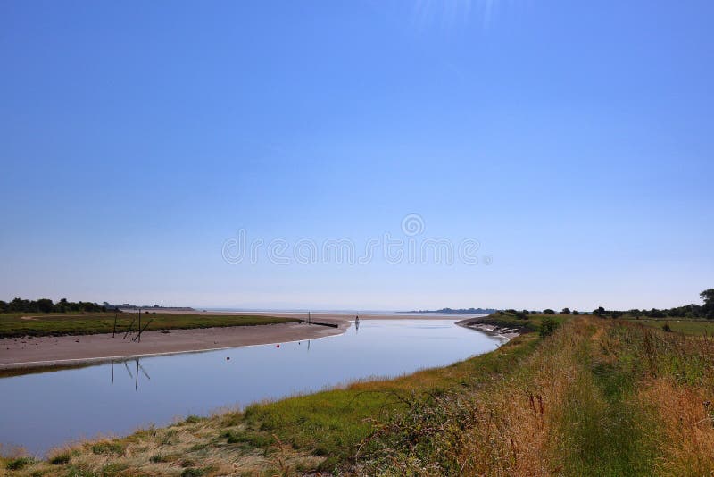 End of the Annan river stock photo. Image of church - 122922748
