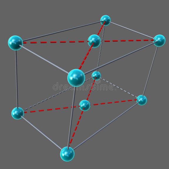 End Centered Lattice Stock Illustrations – 1 End Centered Lattice Stock ...