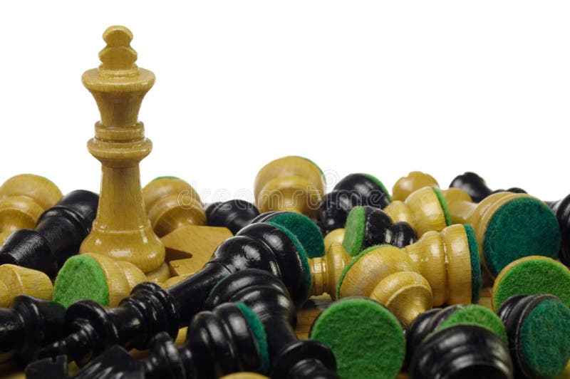 End of chess game stock image. Image of resign, failure - 1635799