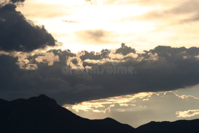 End of Day stock image. Image of sunset, dark, cloudy - 1090455
