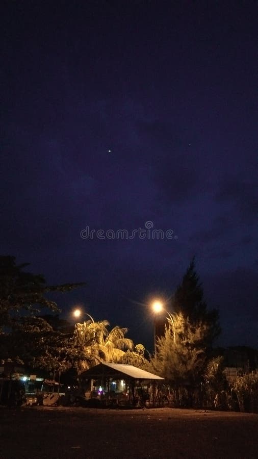 End of the day at night stock image. Image of evening - 273725355