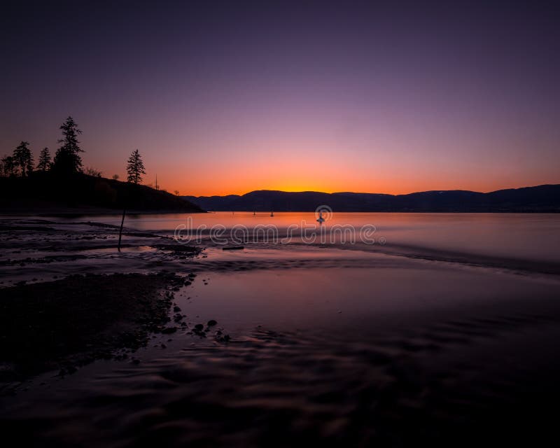Subtle Dawn Light, Bay Of Corinth And Peloponnese, Greece Stock Image ...