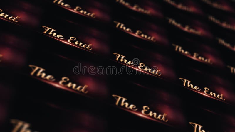 Final Title Animated Retro Futuristic 80s 90s Style. Animation Squares ...