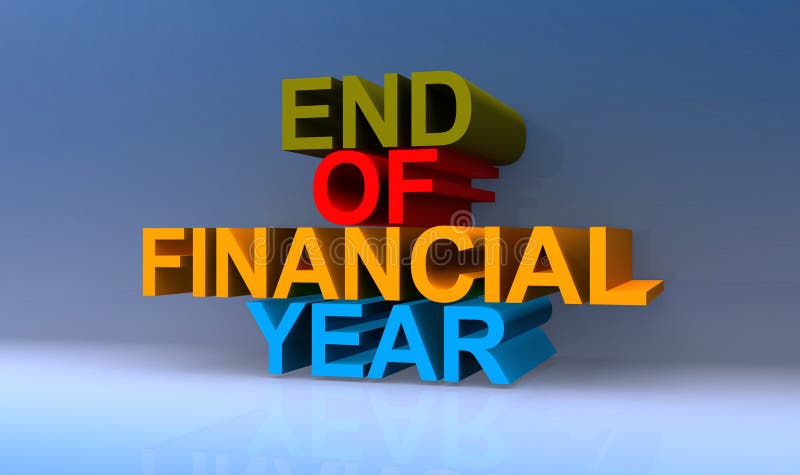 End of Financial Year Traffic Sign Stock Photo - Image of economic ...