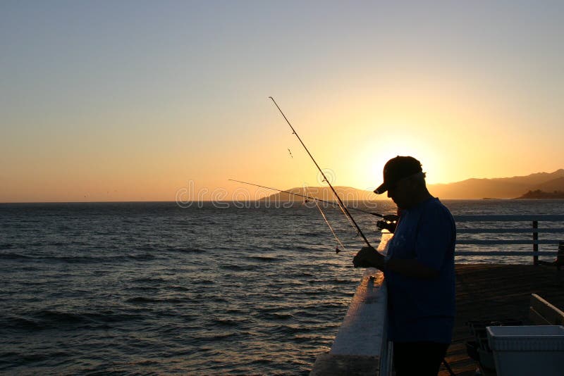 End of a good day Fishing stock image. Image of lake, vacation - 844573