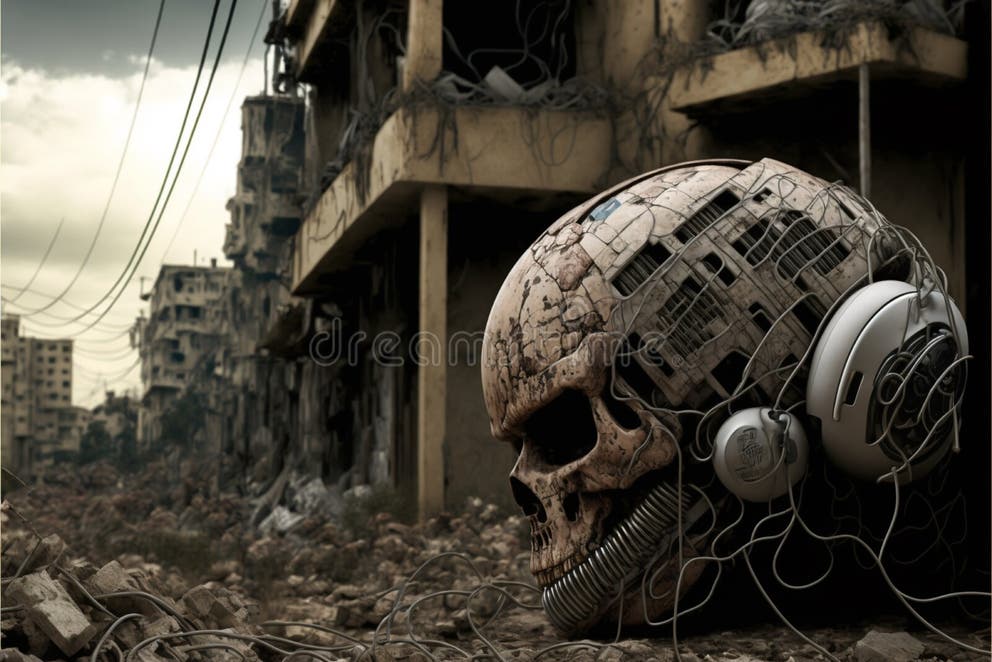 End of Humanity Due To Wars Machine Rules the World. GENERATIVE AI ...