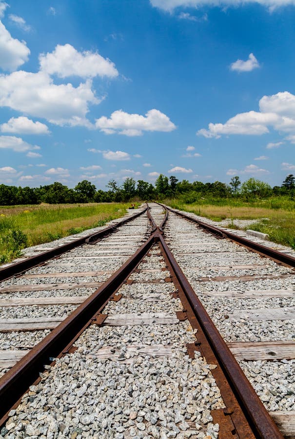 End of the Line stock image. Image of journey, perspective - 54584223