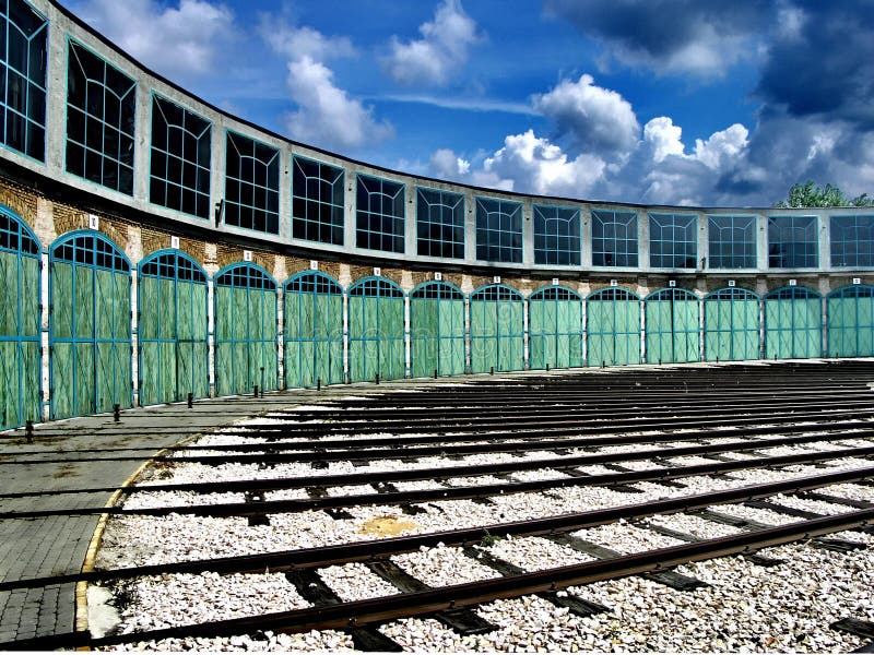 End of lines stock photo. Image of transportation, locomotive - 1212146