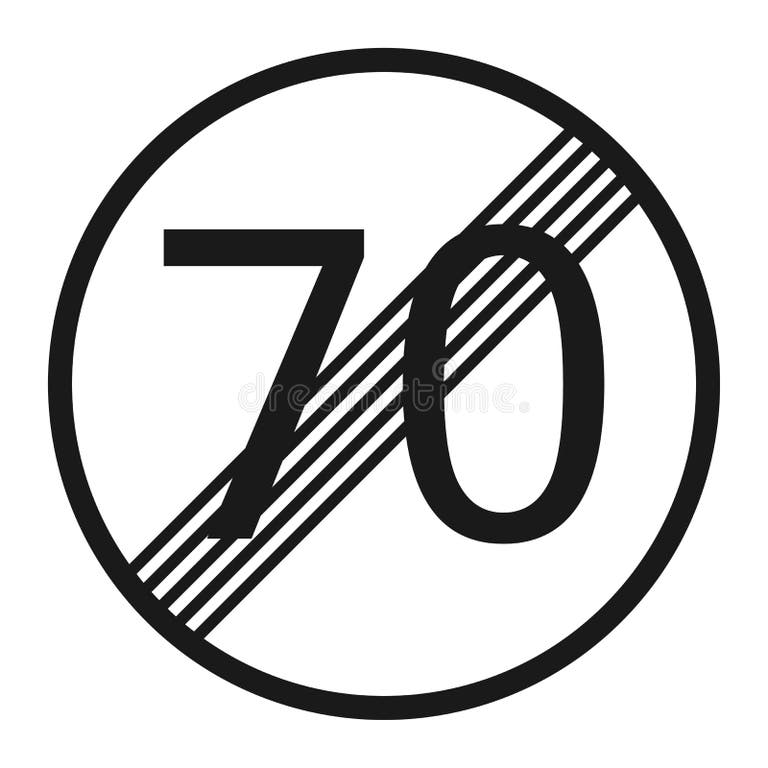 Speed Limit 70 Stock Illustrations – 149 Speed Limit 70 Stock ...