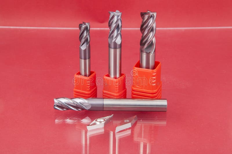 End mill cutter stock image. Image of isolated, sharp - 47747219