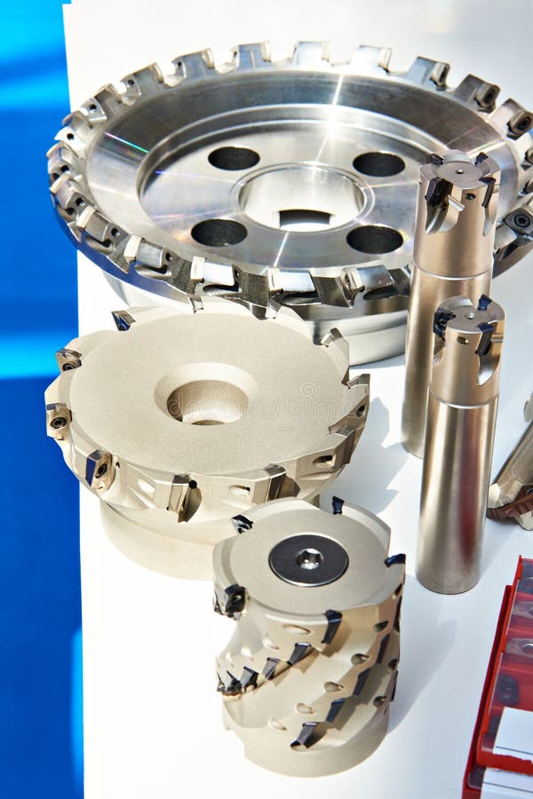 End and Shell Mills on Store Stock Image - Image of metalworking ...