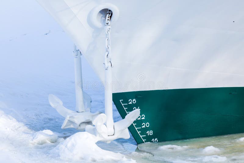 The End of Navigation. the Ship or Vessel is in the Captivity of Ice ...