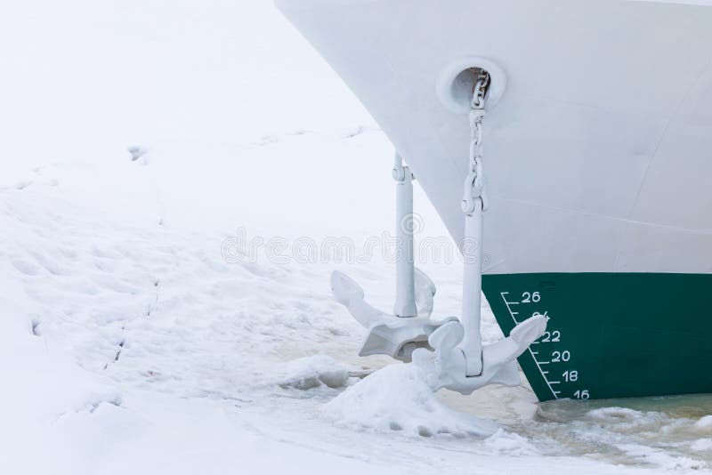 The End of Navigation. the Ship or Vessel is in the Captivity of Ice ...