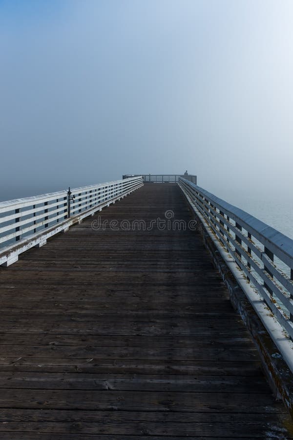 End of the Pier stock photo. Image of subdued, reflective - 60207018