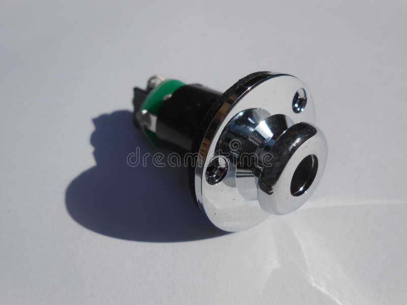 End pin jack socket stock image. Image of socket, jack - 73476477