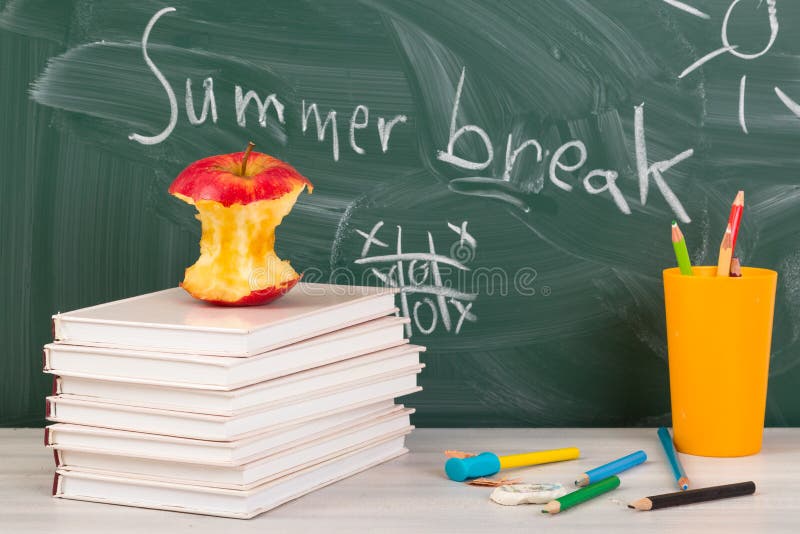 End of School. Summer Break Time Stock Photo - Image of school, concept ... End of School. Summer Break Time Stock Photo - Image of school, concept ...