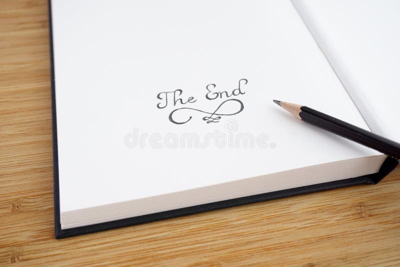 The last page of diary stock image. Image of notes, stationery - 62868873