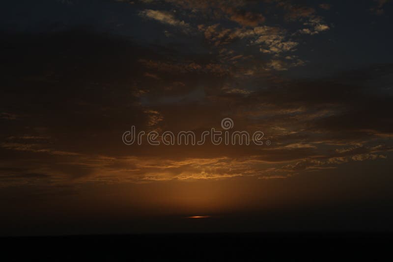 Sunset end stock image. Image of egyptian, sunset, ocean - 130725