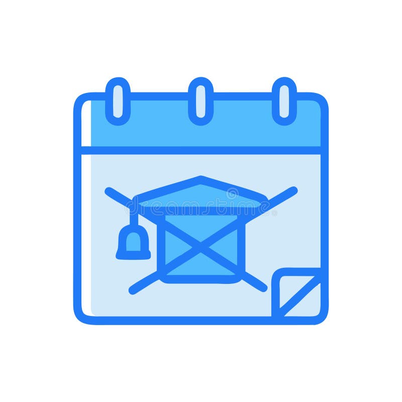 End of Term Icon stock vector. Illustration of icon - 351935621