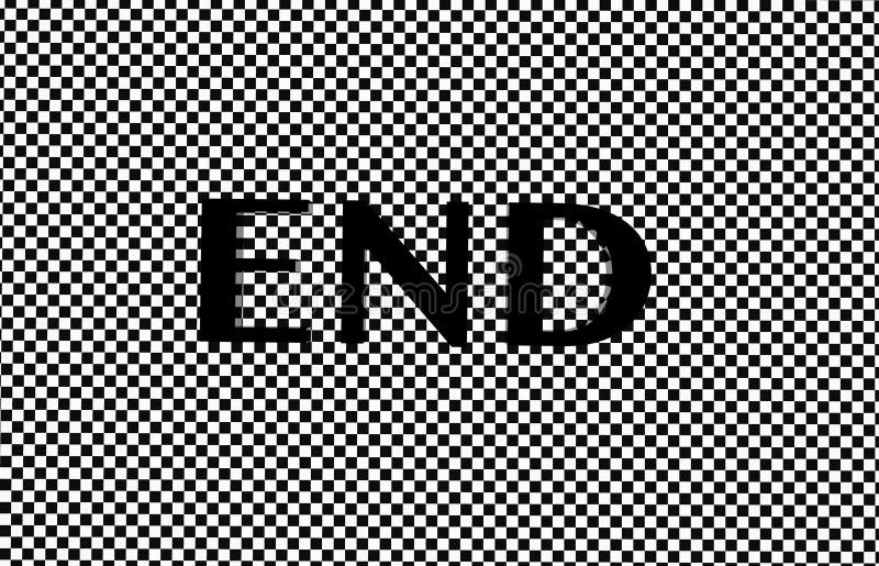 End text stock illustration. Illustration of compete - 24102354