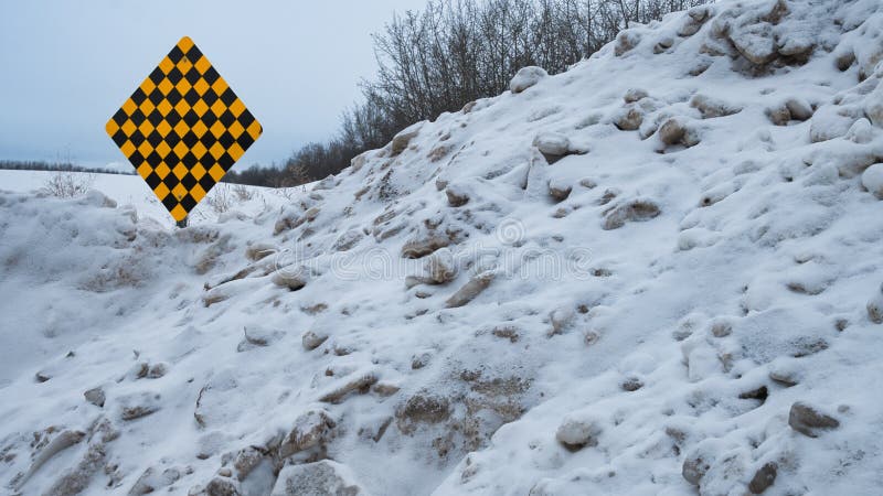 End of the winter road stock photo. Image of road, still - 239454272