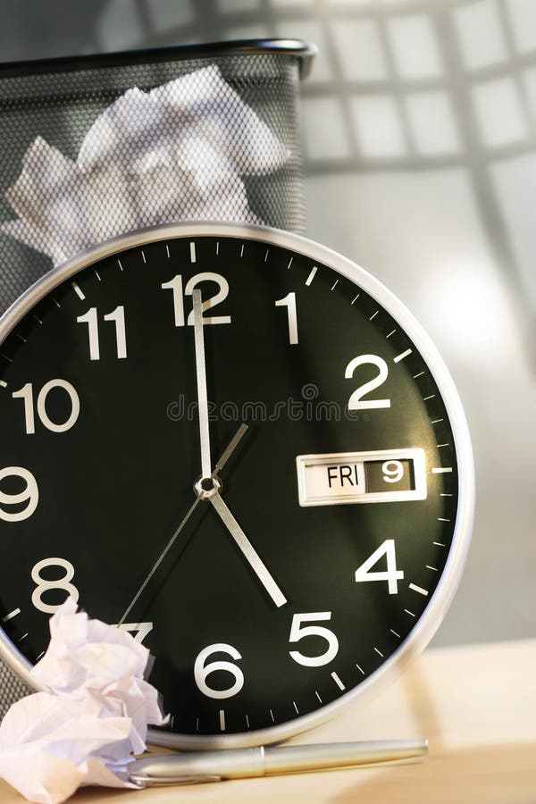 End of work day stock photo. Image of minute, pressure - 2119576