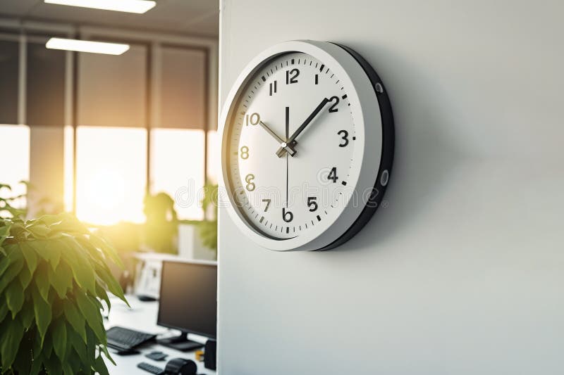 The End of the Work Day. the QUIET QUITTING Concept AI Generation Stock ...