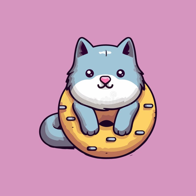 Endearing Entourage Professional Pet Vector Artistry Stock Image ...