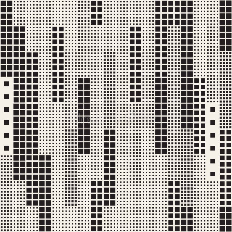 Endless Abstract Background with Random Size Squares. Vector Seamless ...