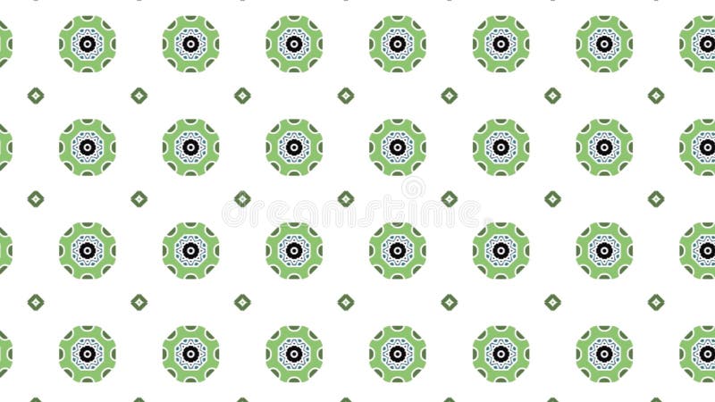 Endless Animation of a Seamless Tile Floral Pattern Slide. Panning ...